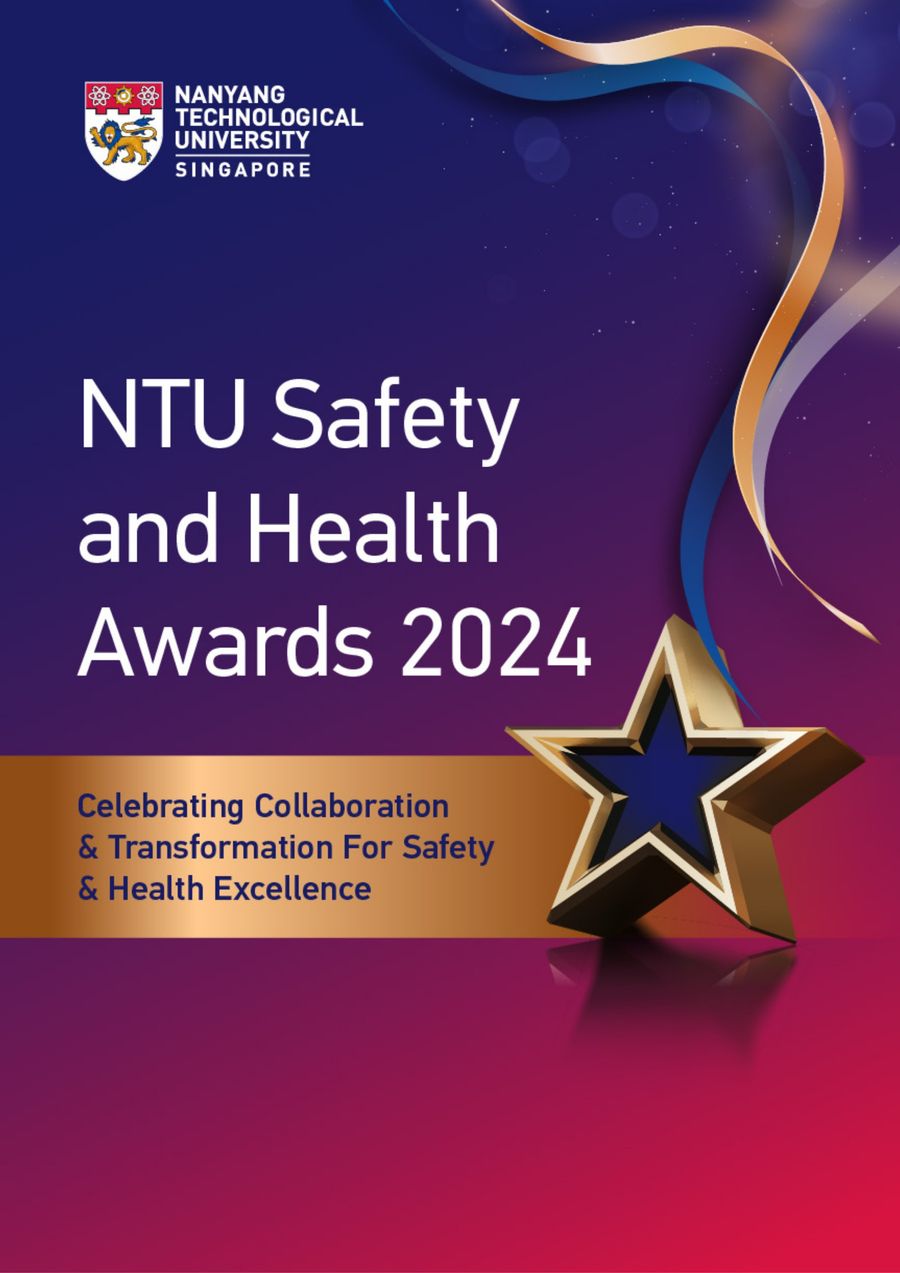 NTU Safety and Health Awards 2024 by NTU