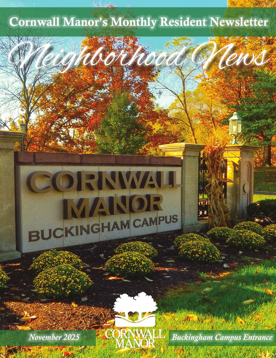 Cornwall Manor November 2025 Neighborhood News by Stacia Layser - Flipsnack
