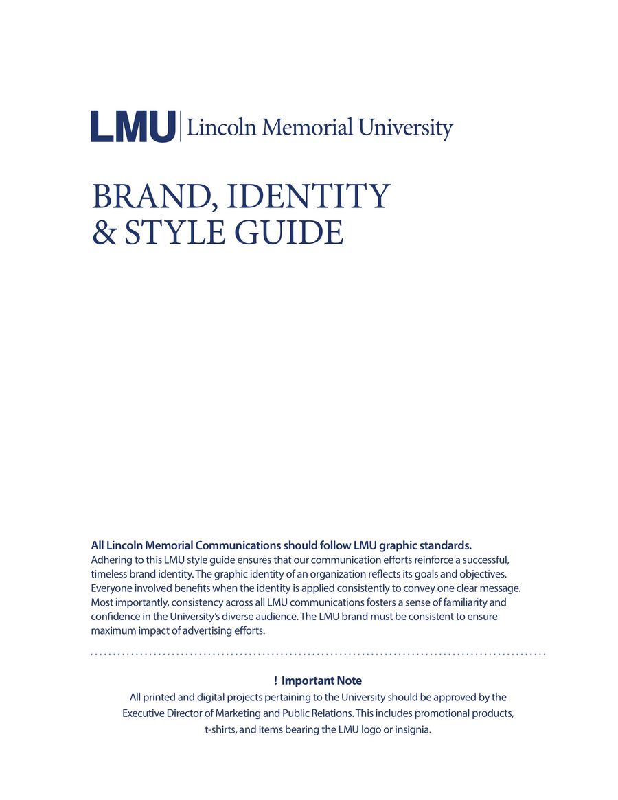 2024 LMU Style Guide by LMUnet - Flipsnack