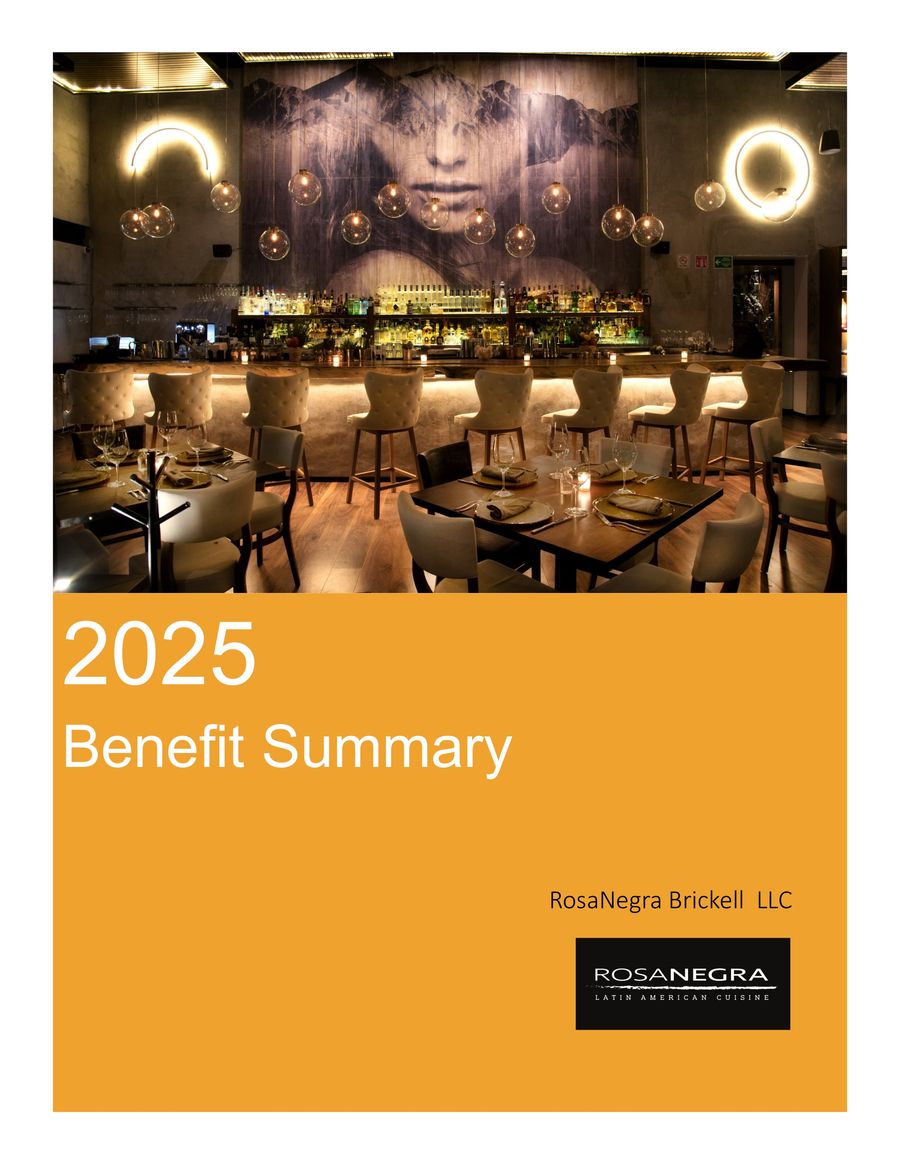 Rosa Negra Brickell LLC Enrollment Guide 20250301 by Gallagher ...