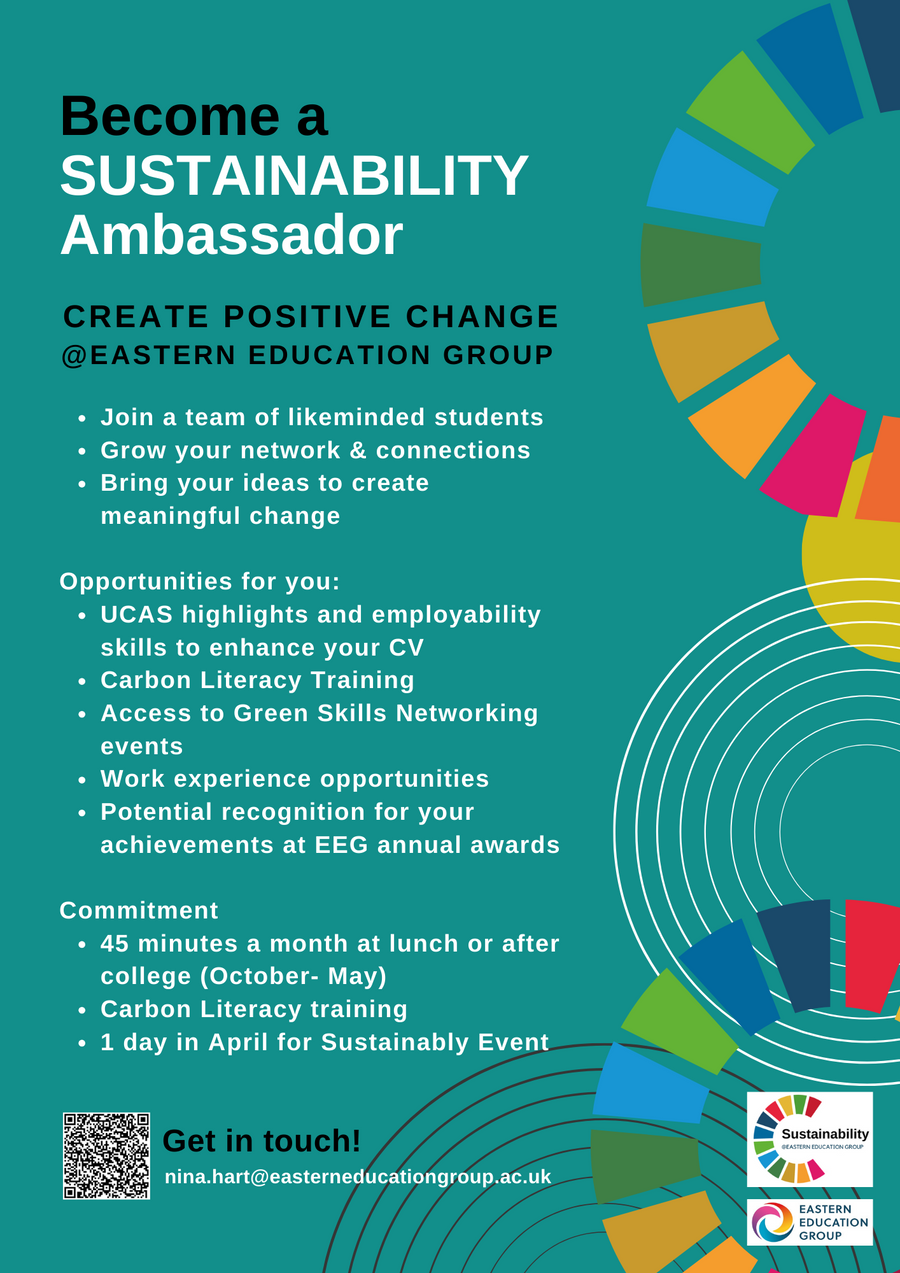 Sustainability Ambassador Poster by Eastern... - Flipsnack