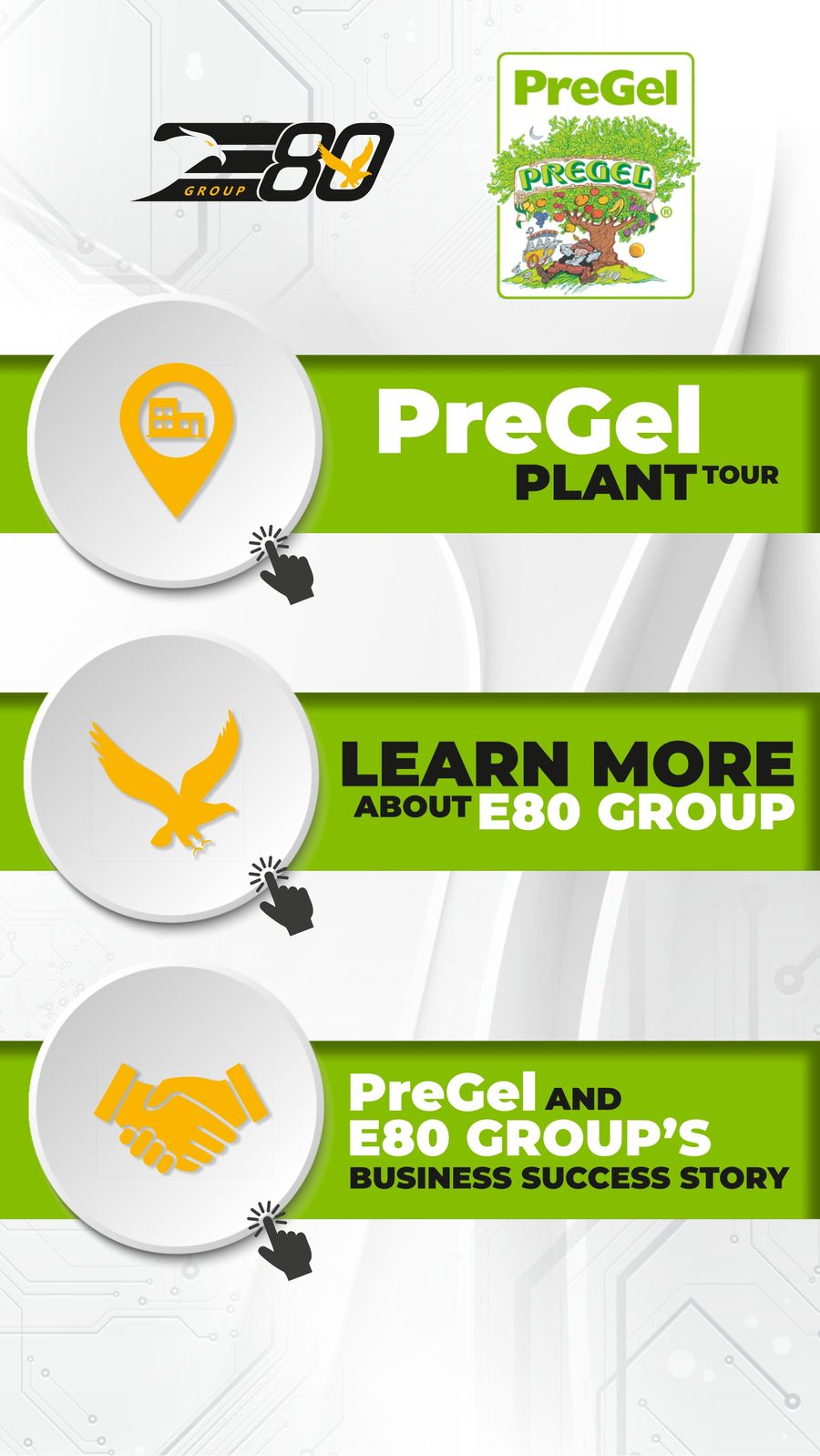 E80 GROUP - PREGEL TOUR by pdfprojects - Flipsnack