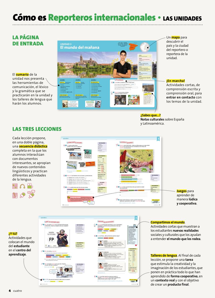 Reporteros internacionales 3 - Libro del alumno-muestra-444e by Raabe ...