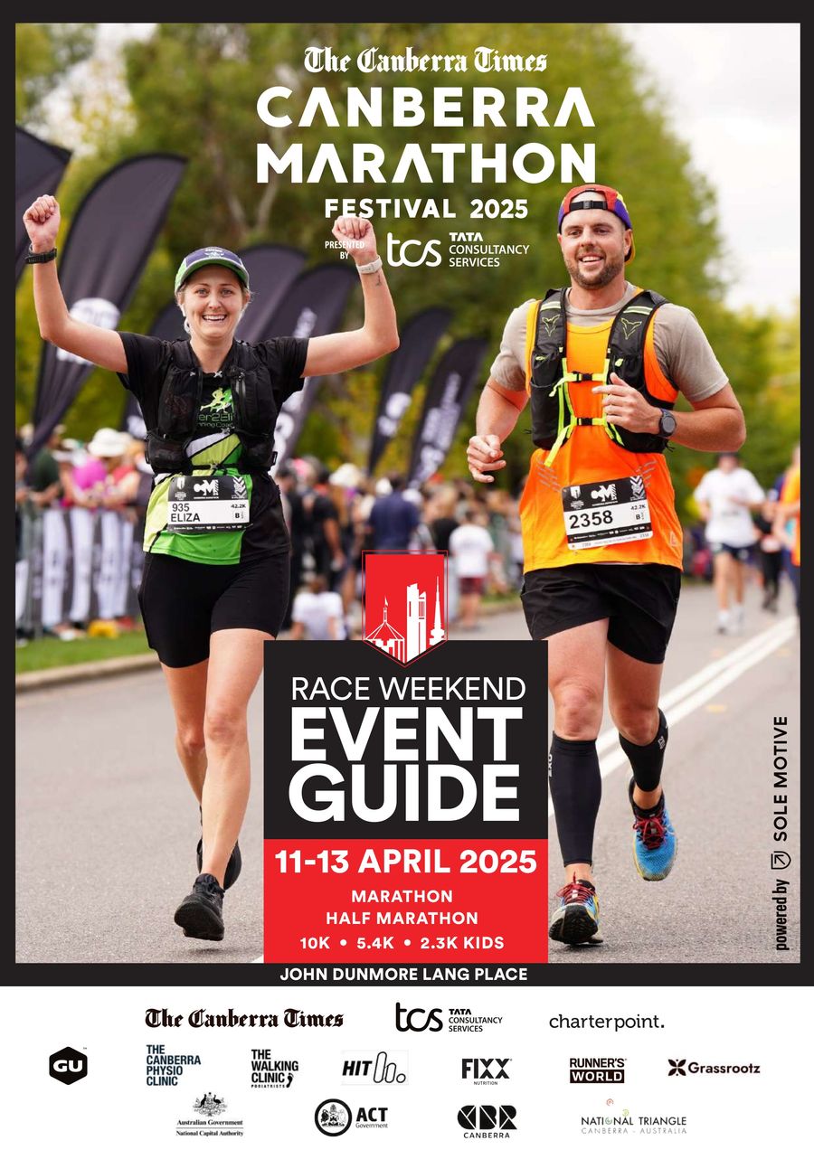 The Canberra Times Marathon Festival 2025 Event Guide by Sole Motive ...
