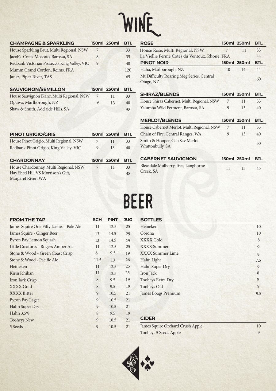 Lihou Bar Menu - APR 2024 by The Reef Hotel... - Flipsnack