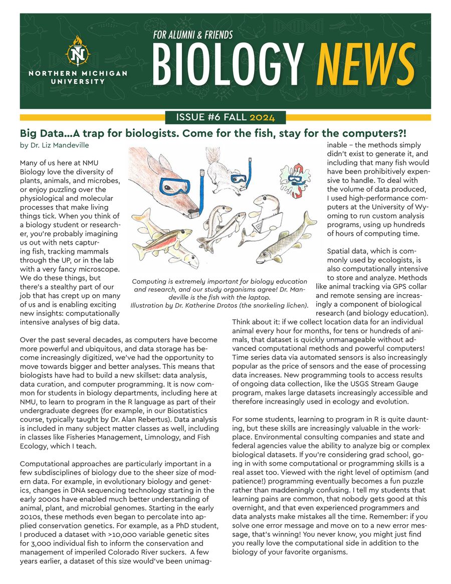 Fall 2024 Biology Newsletter by Northern... - Flipsnack
