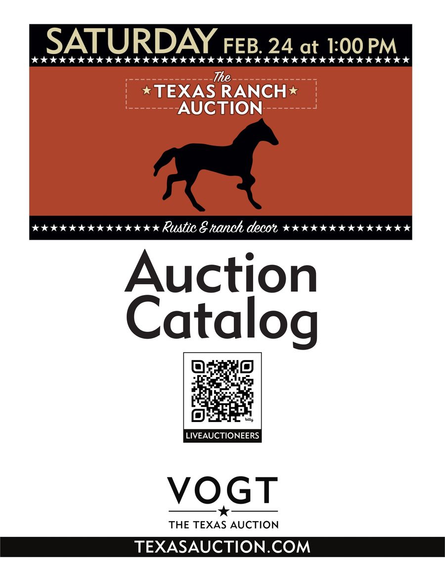 Texas Ranch Auction | Vogt Auction | Feb. 24, 2024 by Vogt Auction ...