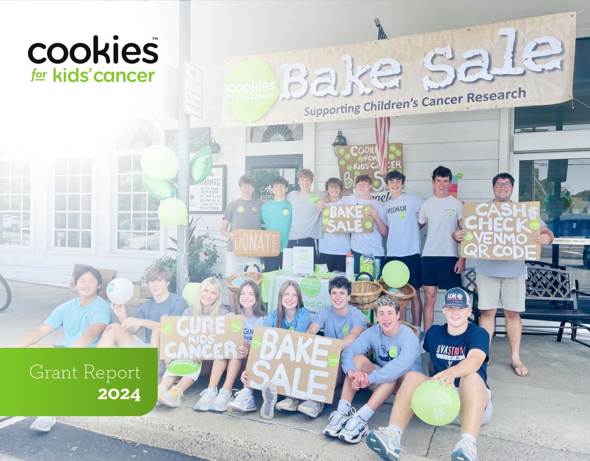 Cookies for Kids' Cancer – 2024 Grant Report by Caroline Gorno - Flipsnack