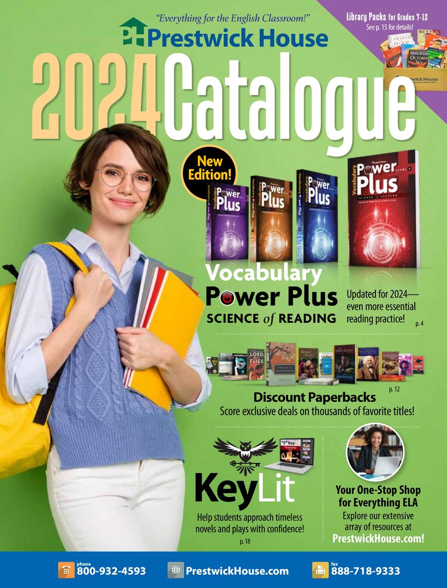 2024 Prestwick House Catalogue by Prestwick House - Flipsnack