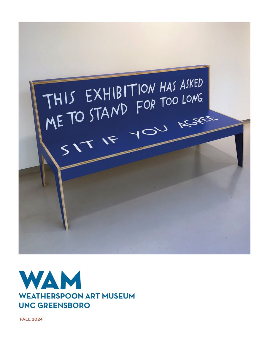 Weatherspoon Art Museum Fall 2024 Newsletter SEPT by Loring Mortensen ...