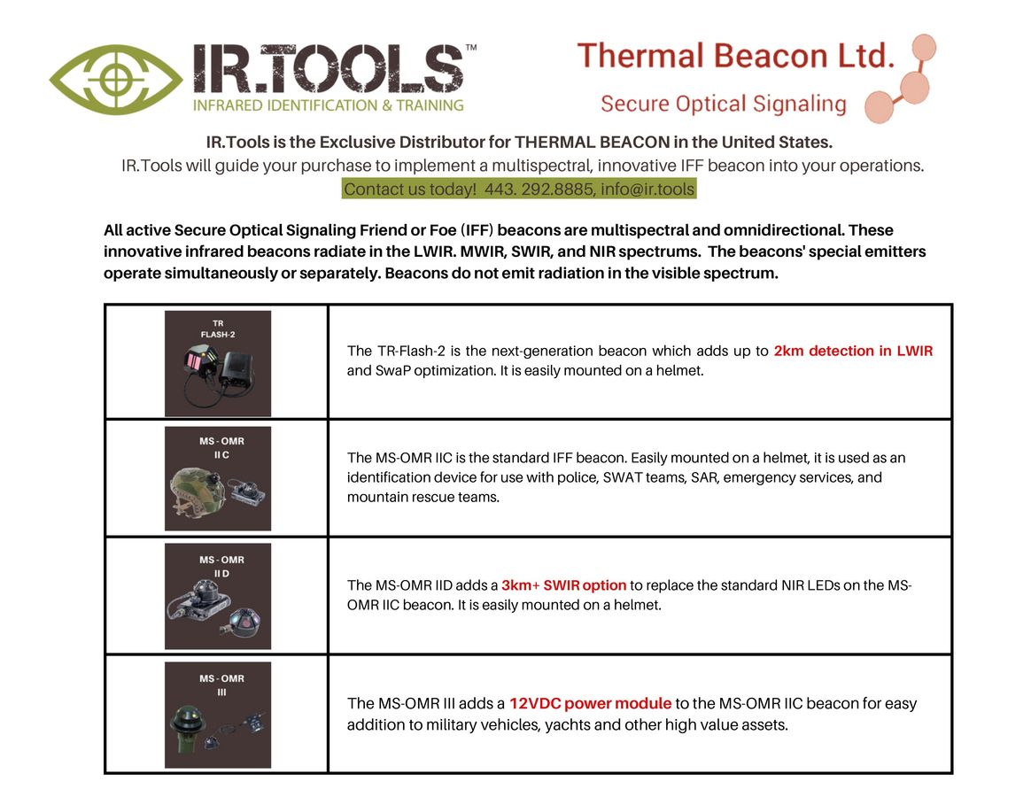 Thermal Beacon Secure Optical Signaling by IR.Tools™ - Flipsnack