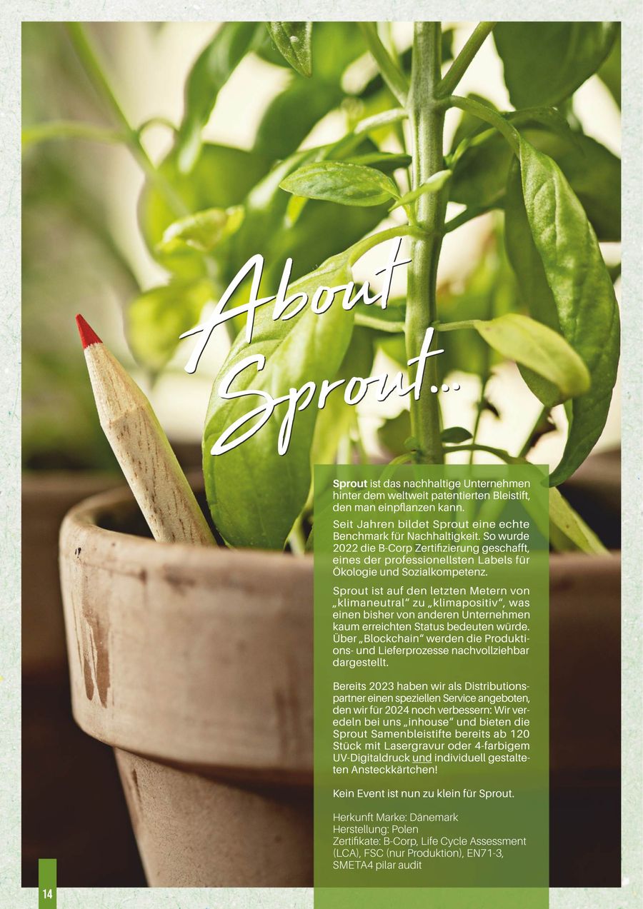 Sprout Katalog 2024 by Respectful... - Flipsnack