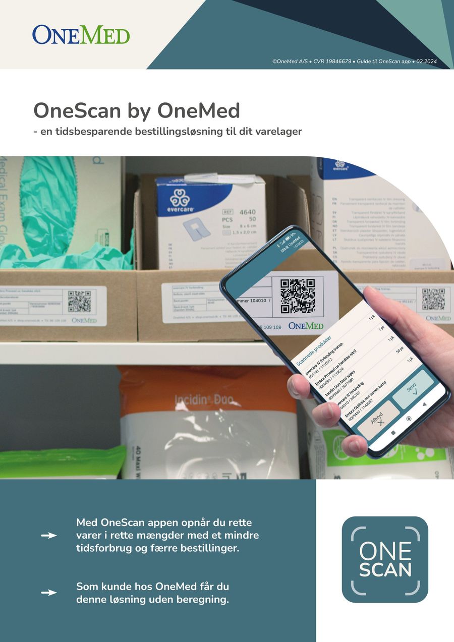 Vejledning til OneScan by OneMed by OneMed A/S - Flipsnack