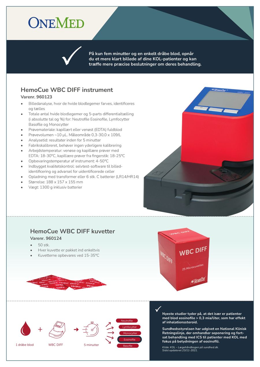 HemoCue WBC Diff by OneMed A/S - Flipsnack
