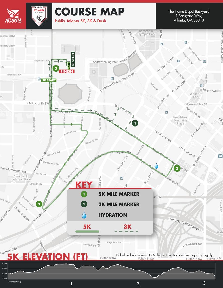 2024 USATF Masters 5 km Championships Course Map by sarah.linehan ...