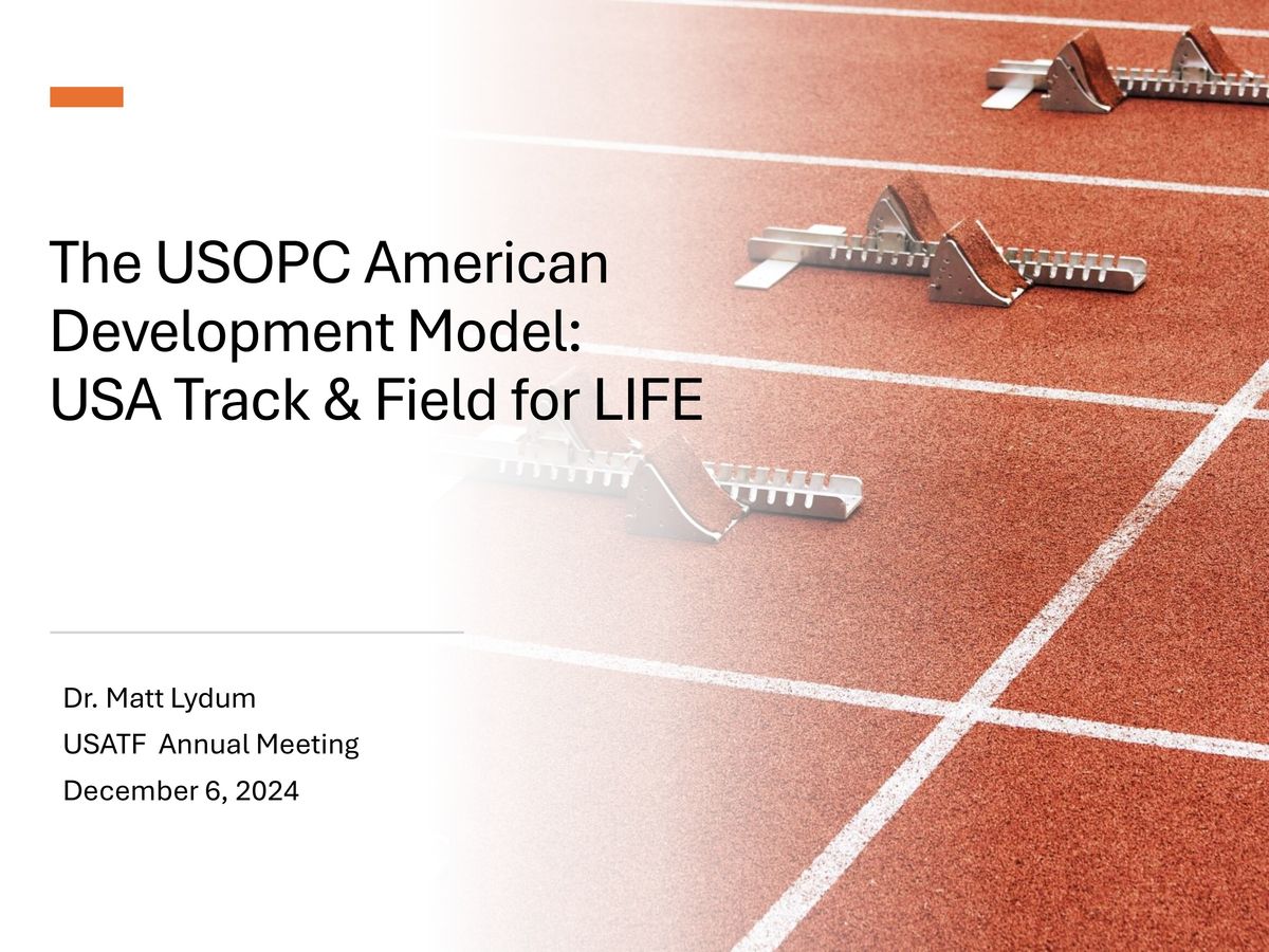 USOPC ADM: USATF for Life by sarah.linehan - Flipsnack