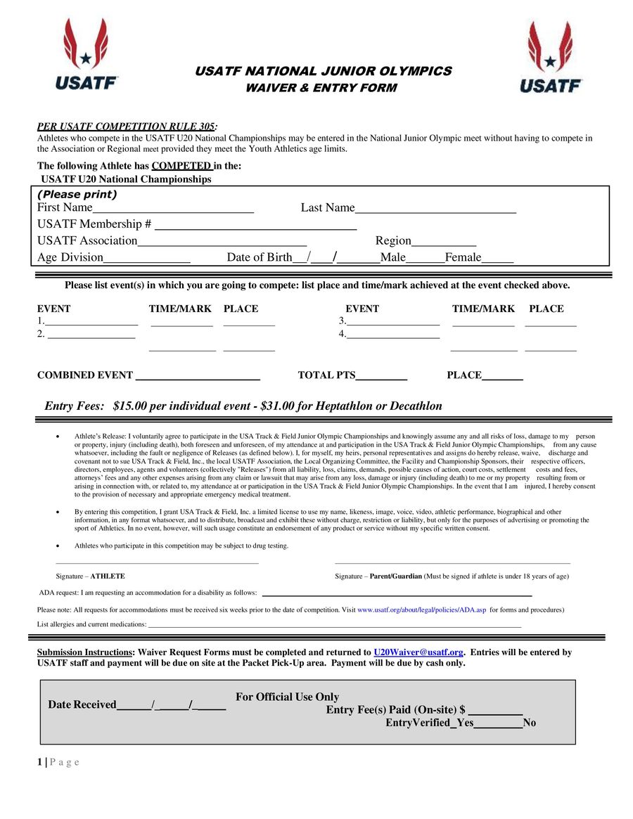 2025-USATF-U20-Championships-JOTF-Waiver-Form by sarah.linehan - Flipsnack
