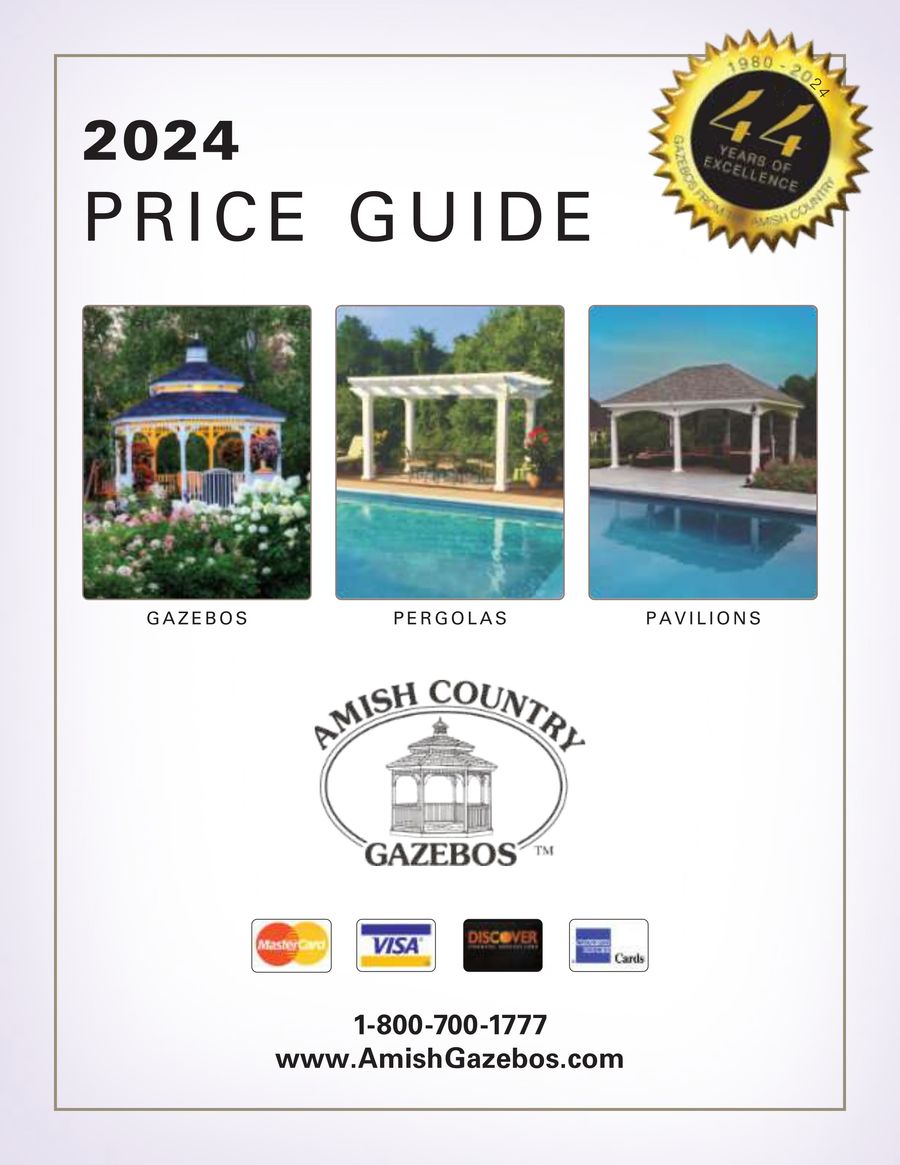 2024 Price Guide by AmishCountryGazebos - Flipsnack