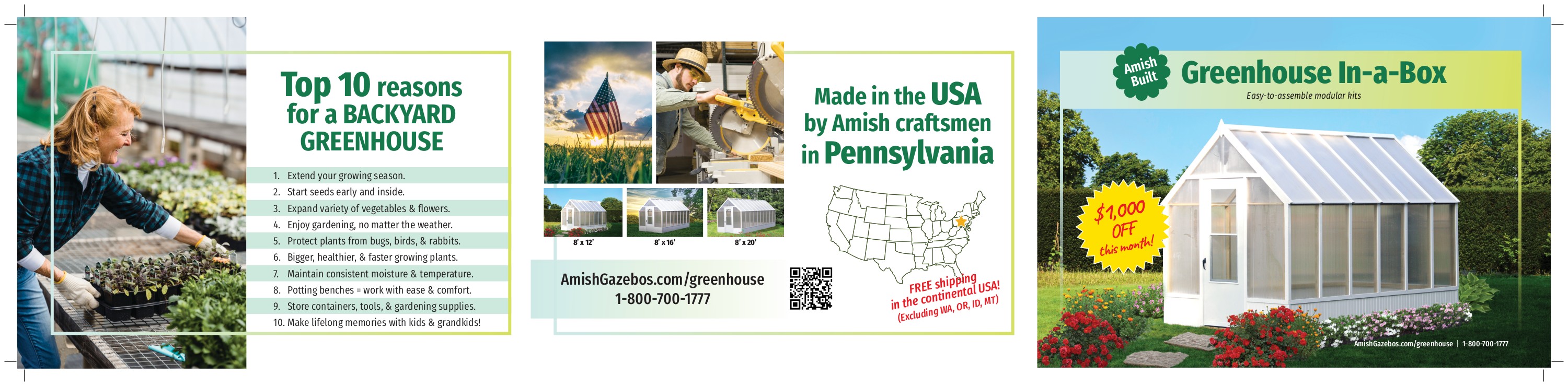 Greenhouse Brochure by AmishCountryGazebos - Flipsnack