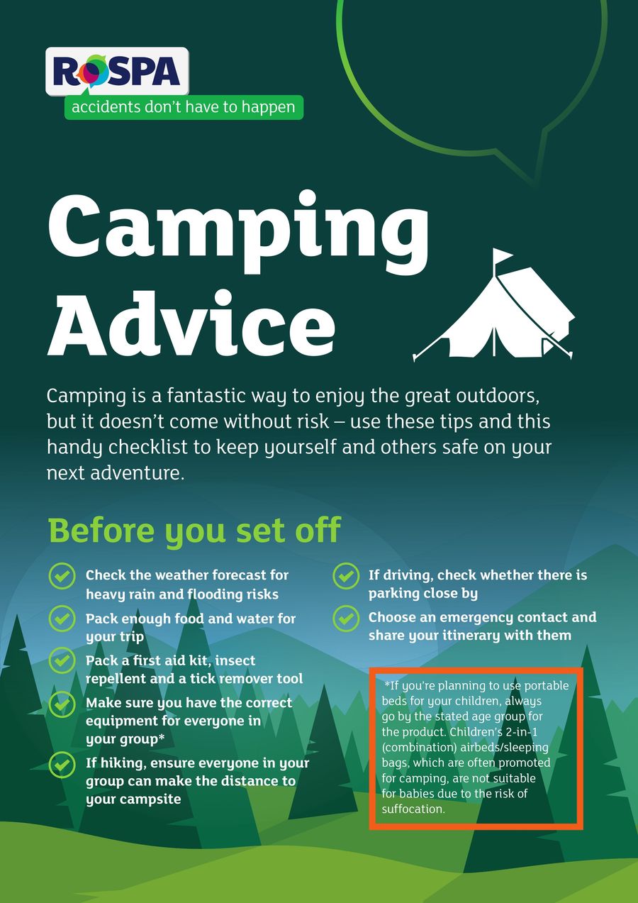 RoSPA Camping Advice Leaflet v1 by RoSPA - Flipsnack