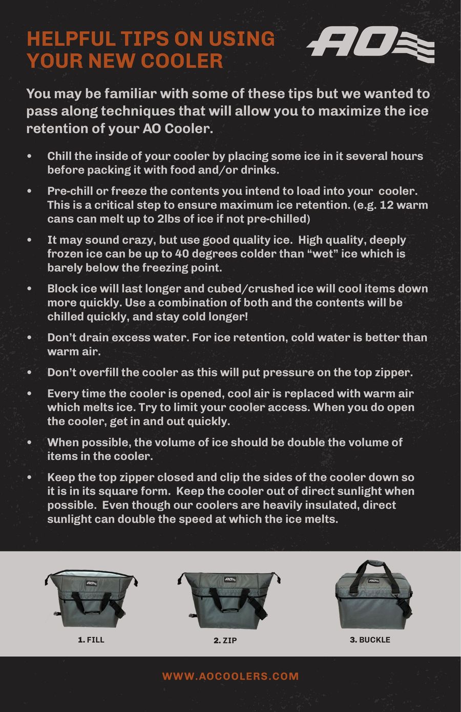 Helpful Tips On Using Your New Cooler by AO Coolers - Flipsnack