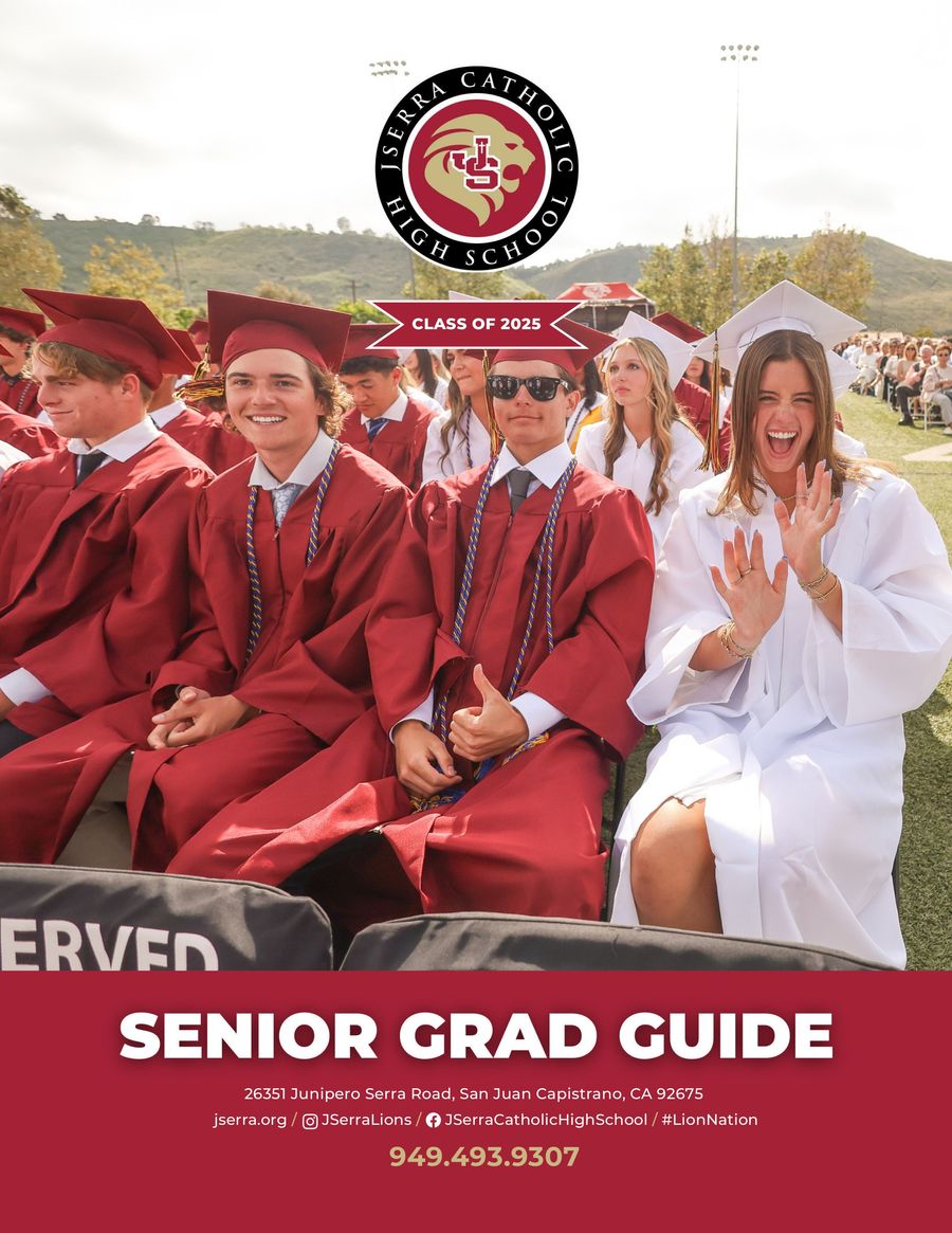 JSCHS 2025 Senior Grad Guide_FINAL_corrected 01-09-2025 by JSerra ...