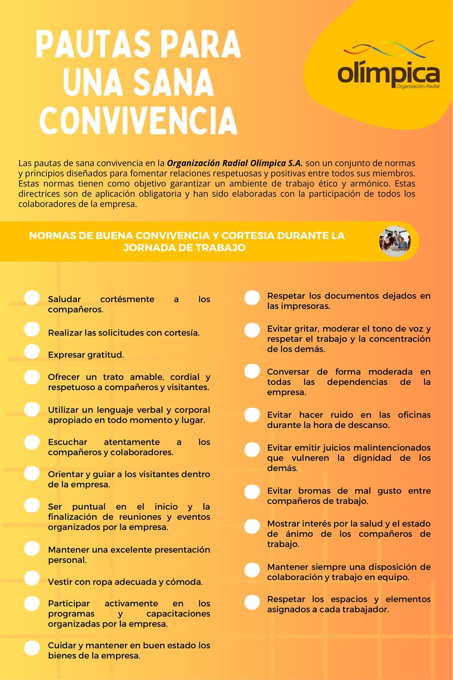 PAUTAS DE CONVIVENCIA ORO by Muebles LAMI - Flipsnack